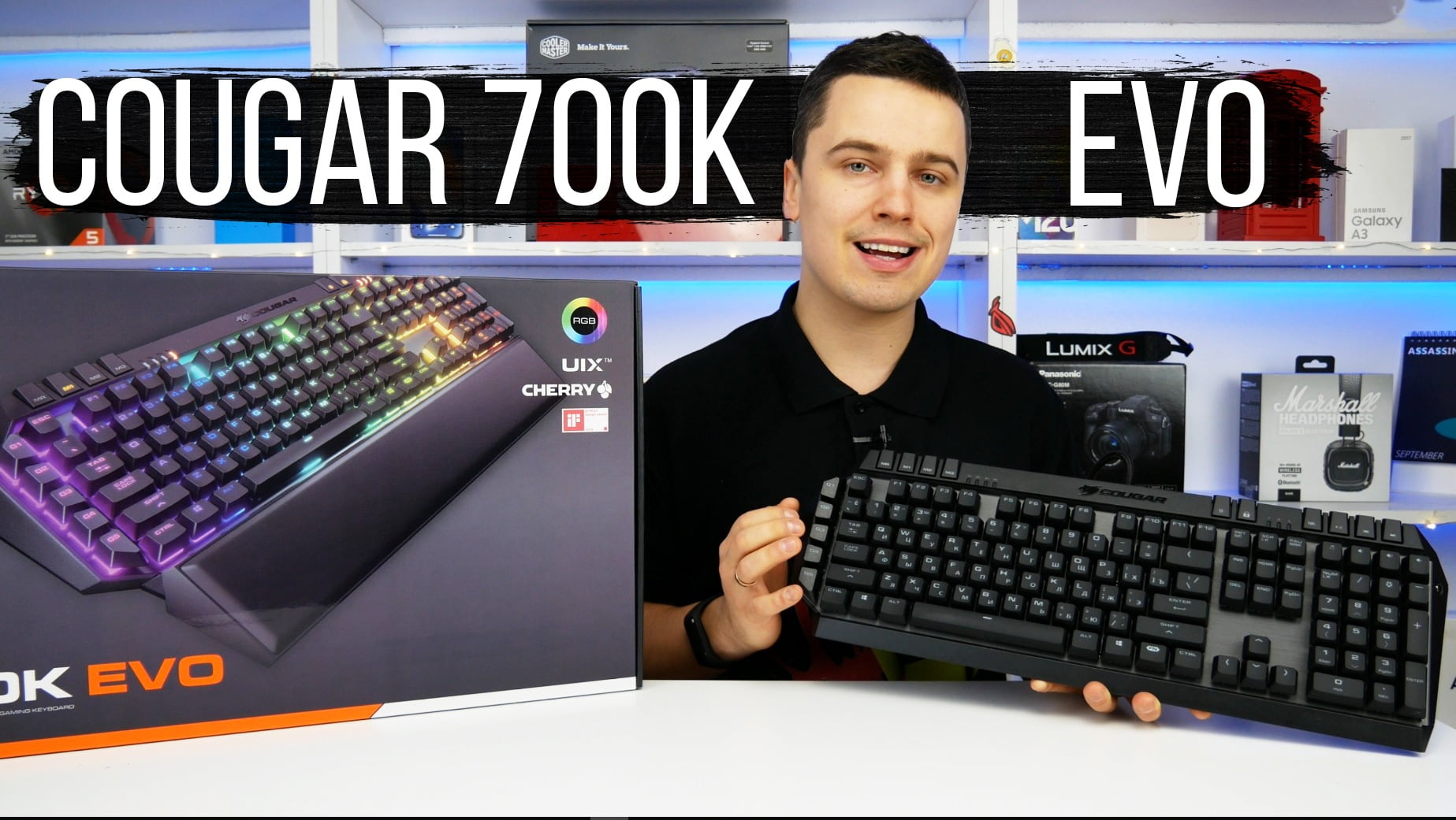 Огляд Cougar 700K Evo - Флагманська механічна клавіатура з свічами ...